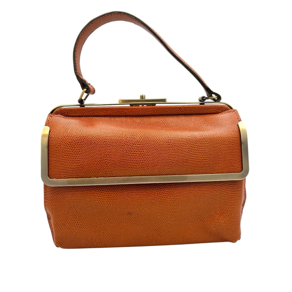 Patricia Nash | Bags | Patricia Nash Clira Cinnamon Lizard Leather ...
